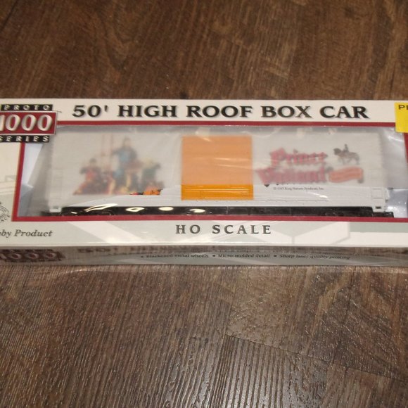 Vintage | Toys | Life Like Railroad Box Car Prince Valor Train Set ...